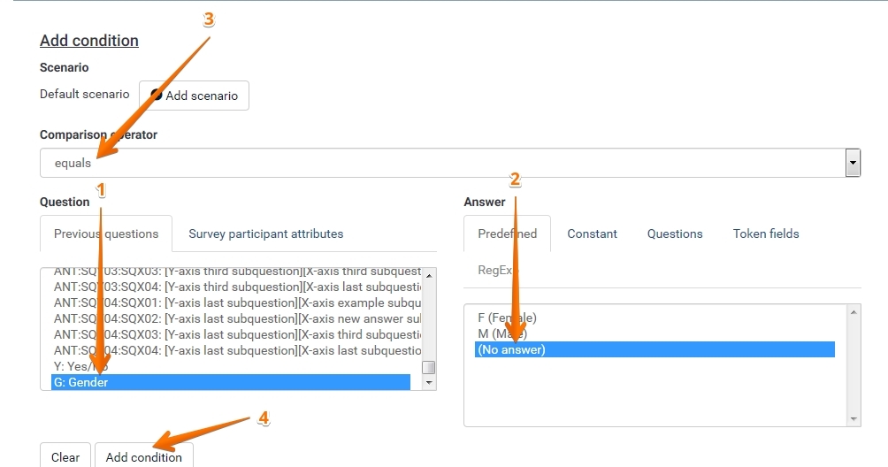 aideLS: Questionnaires avec des embranchements | Moodle UniFR