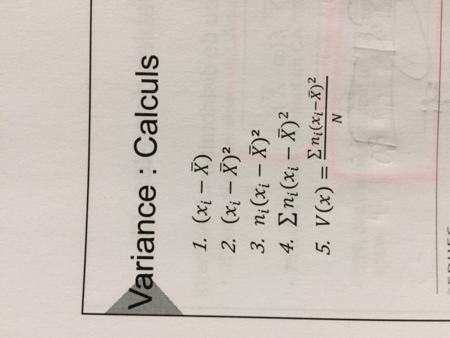 Découvrir 100 Imagen Formule De Calcul De La Variance Fr